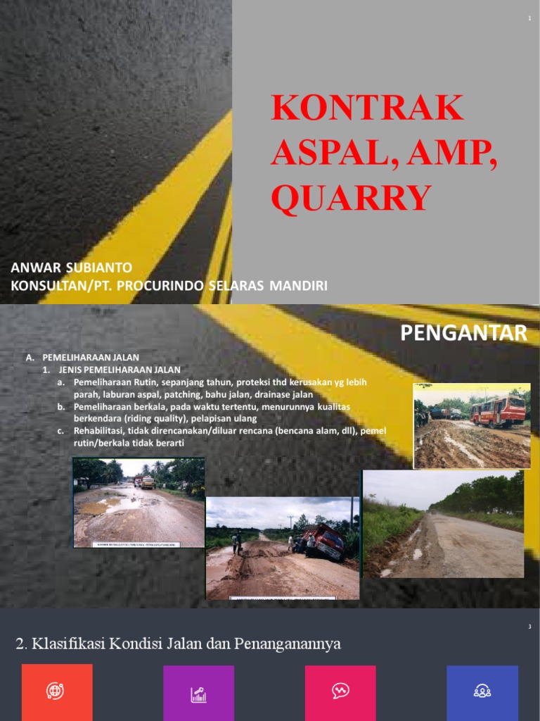 Kontrak Aspal AMP Quarry | PDF