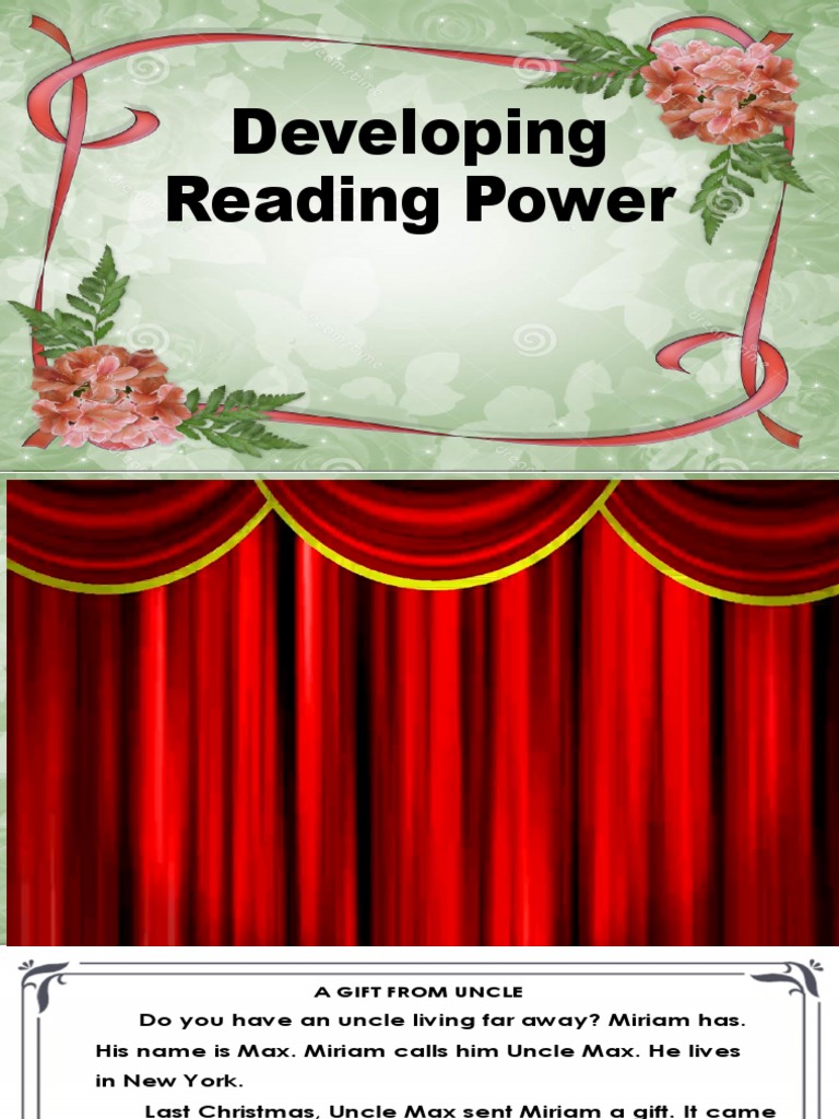 Developing Reading Power Powerpoint | PDF