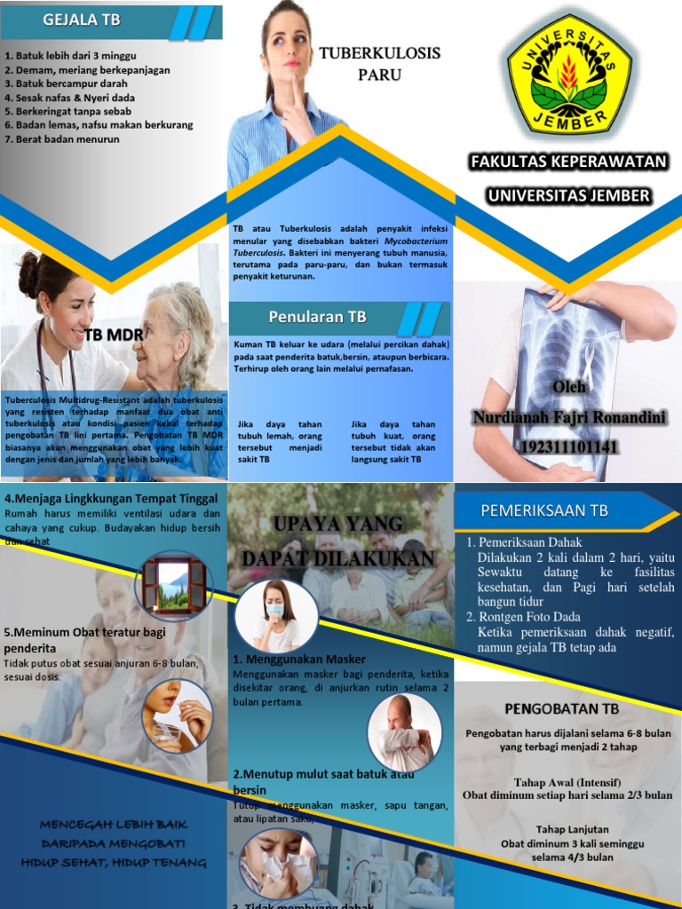 Leaflet TB Paru | PDF