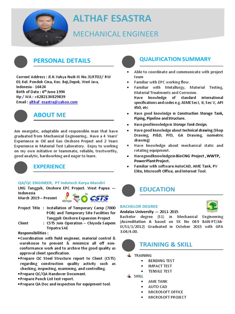 Resume Althaf Commisioning New-Converted - Removed | PDF | Mechanical Engineering | Engineering