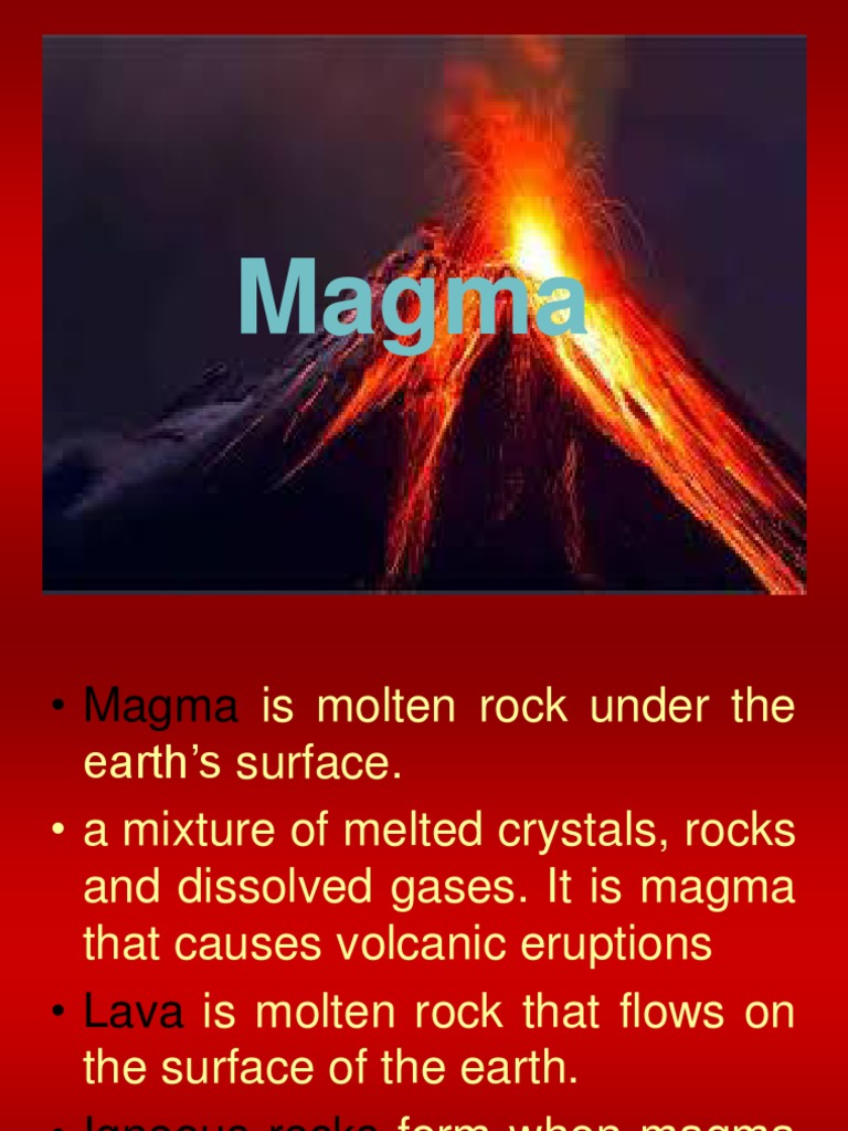 Magma Formation | PDF | Magma | Lava