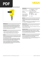 VEGA VEGABAR 14 Process Pressure Transmitter | PDF