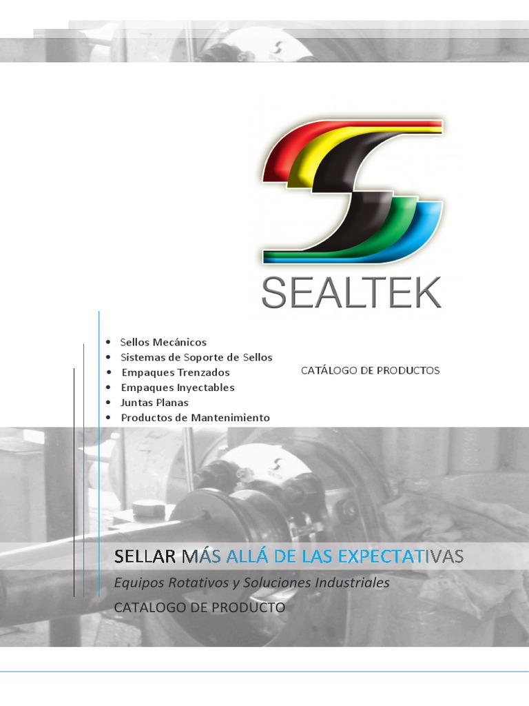 CATALOGO SEALTEK International ESPAÑOL | PDF | Bomba | Presión