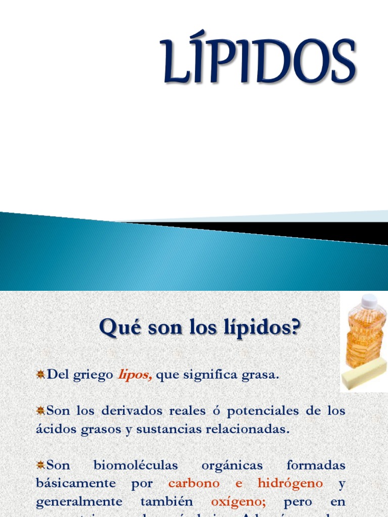 Lipidos Unam | PDF | Lípido | Ácido graso