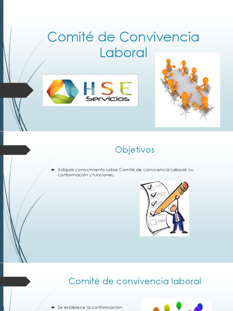 Comité de Convivencia Laboral Presentacion | PDF | Gobierno | Justicia