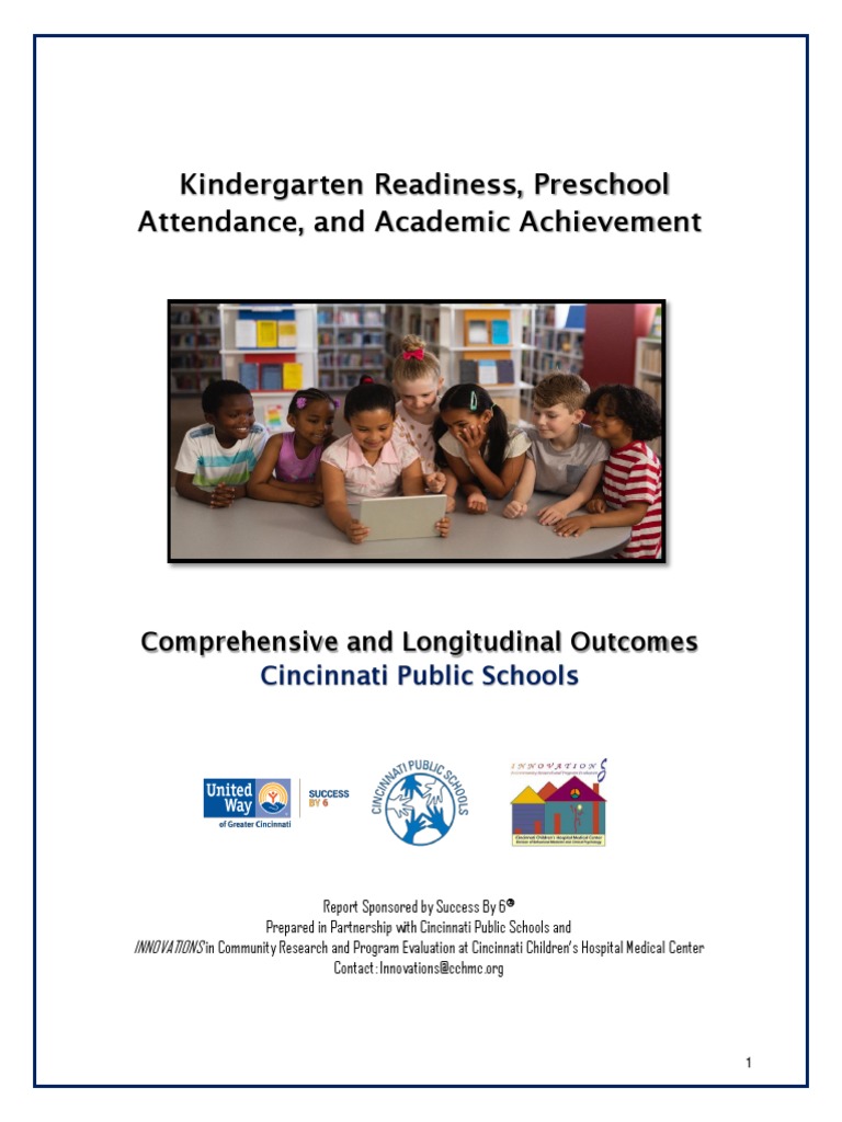 2020 CPS Kindergarten Readiness Study | PDF | Preschool | Students