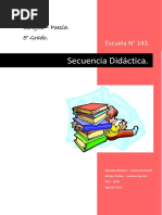 Secuencia Didáctica N 5 La Poesia 5to 2017 | PDF | Lectura (proceso ...