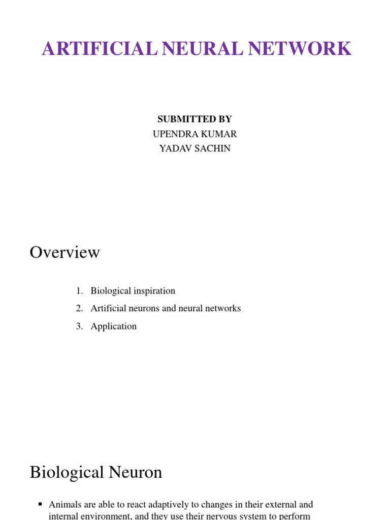 Artificial Neural Network | PDF | Artificial Neural Network | Machine ...