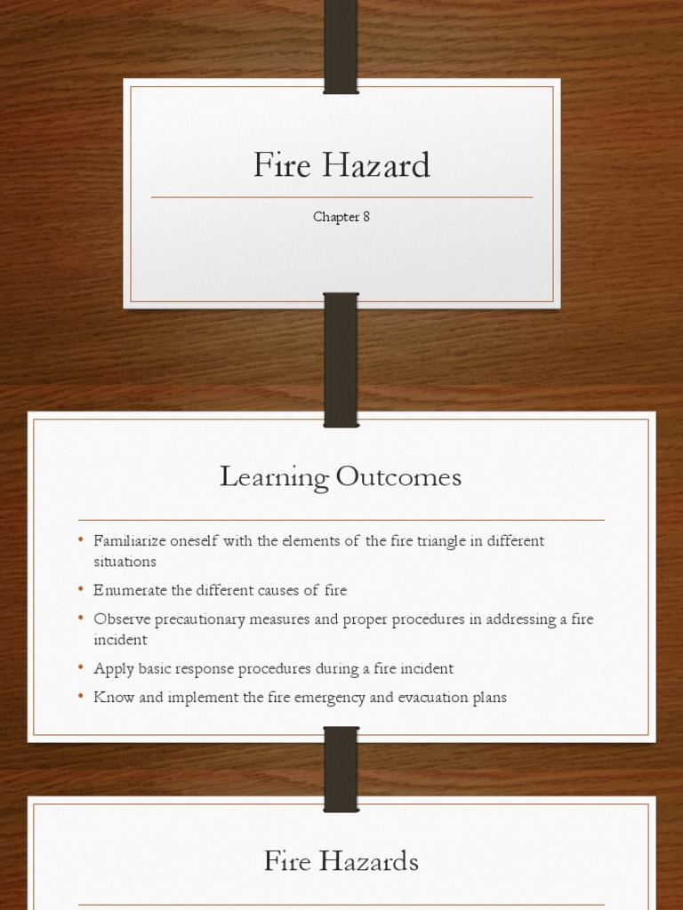 Fire Hazard | PDF | Fire Safety | Fires