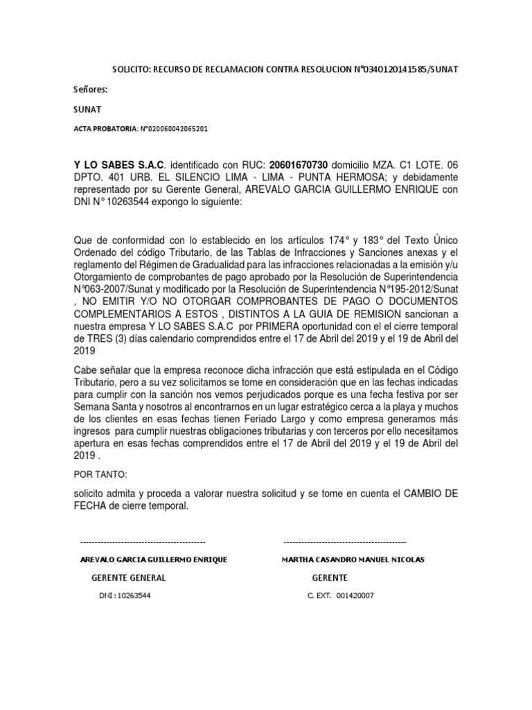 SOLICITO Cambio de Fecha | PDF