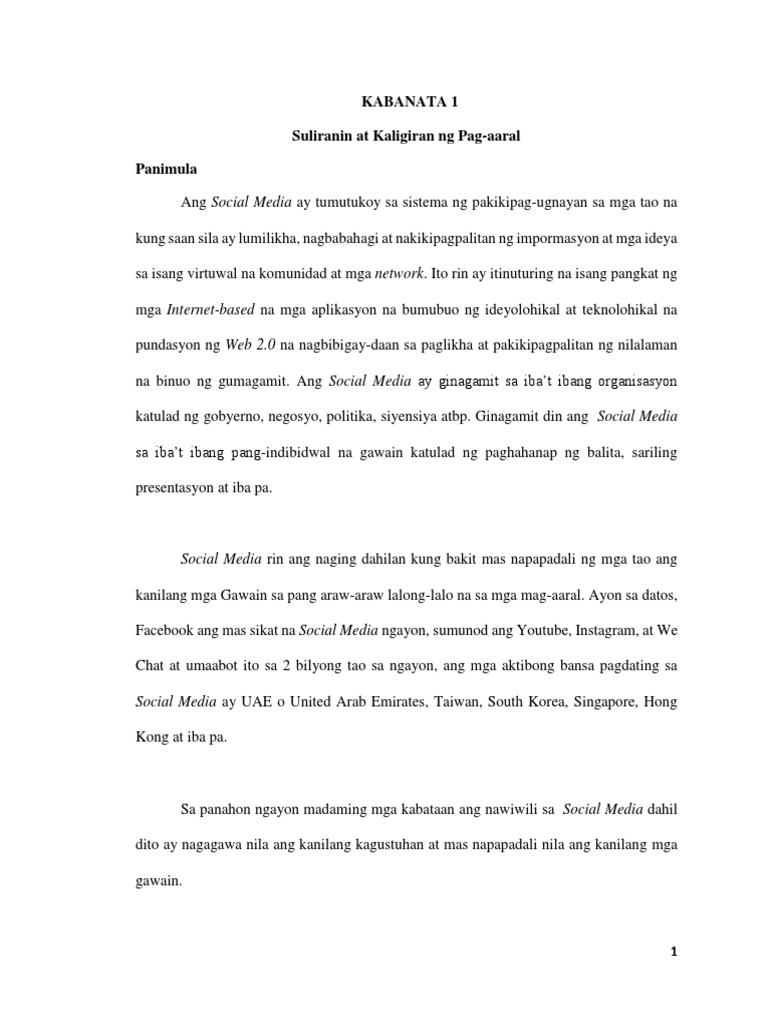 Edited FIlipino Research | PDF