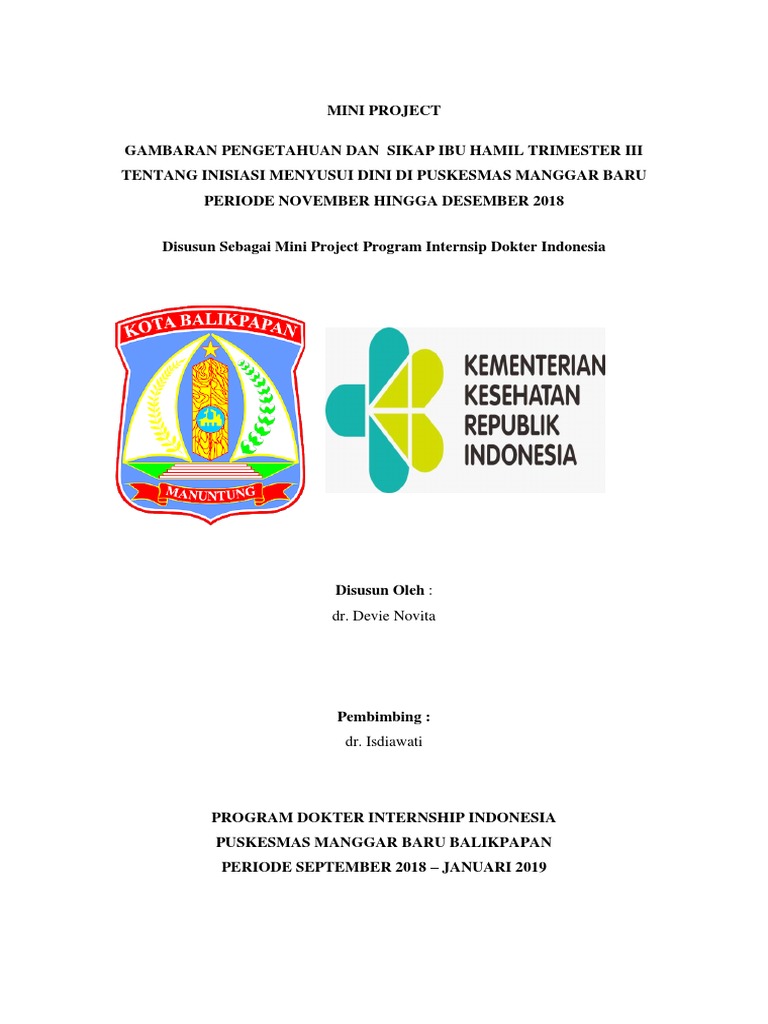 Cover Mini Project | PDF