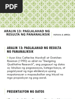 Pagsusuri NG Datos | PDF