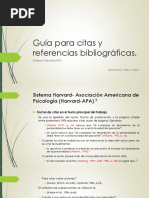 APA Guía para Citas y Referencias Bibliograficas | PDF | Citación | Estilo apa