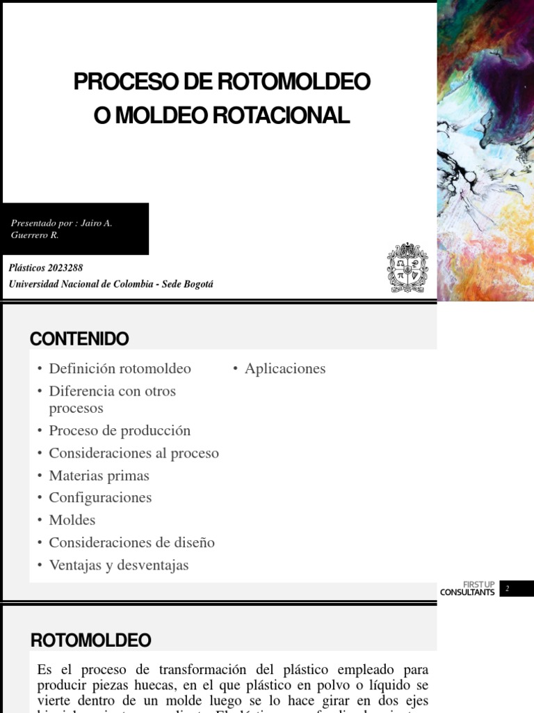 Plasticos Rotomoldeo | PDF | Aluminio | El plastico