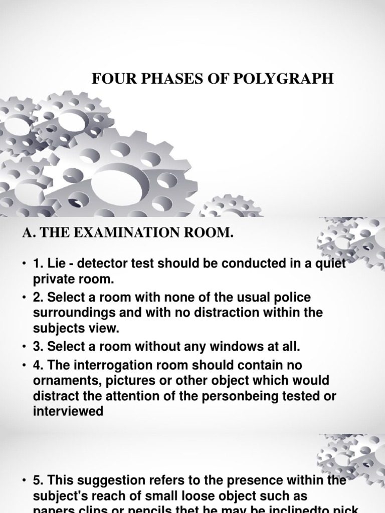 Four Phases of Polygraph | PDF | Polygraph | Psychological Concepts