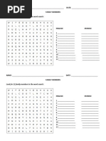 In The Living Room Esl Vocabulary Wordsearch Puzzle Worksheet | PDF ...