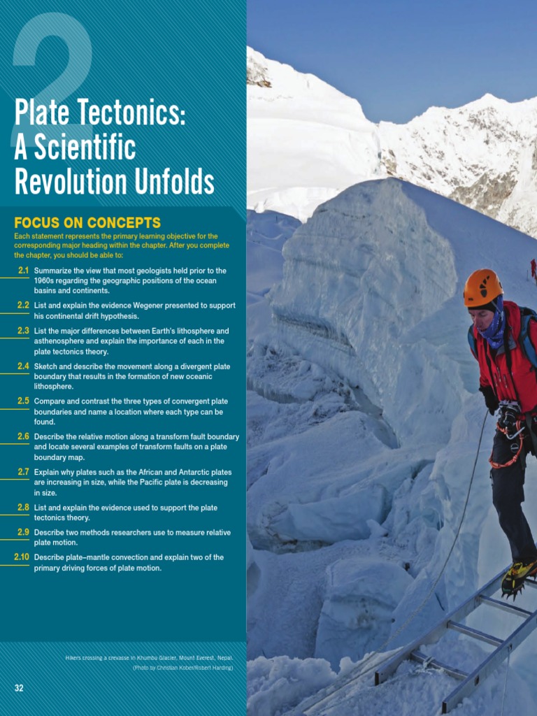 2016 - CHAPTER 2 - Plate Tectonics A Scientific Revolution Unfold PDF ...