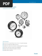 Manual Weksler Pressure Gauge Catalog | PDF | Pressure Measurement ...
