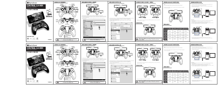 ManualGamerControl PDF | PDF | Bluetooth | Ios