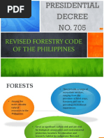 PD 705 - Revised Forestry Code | PDF | Forestry | Forests