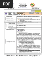 Matatag Daily Lesson Plan English Grade 5 Q4 Week6 | PDF | Learning ...