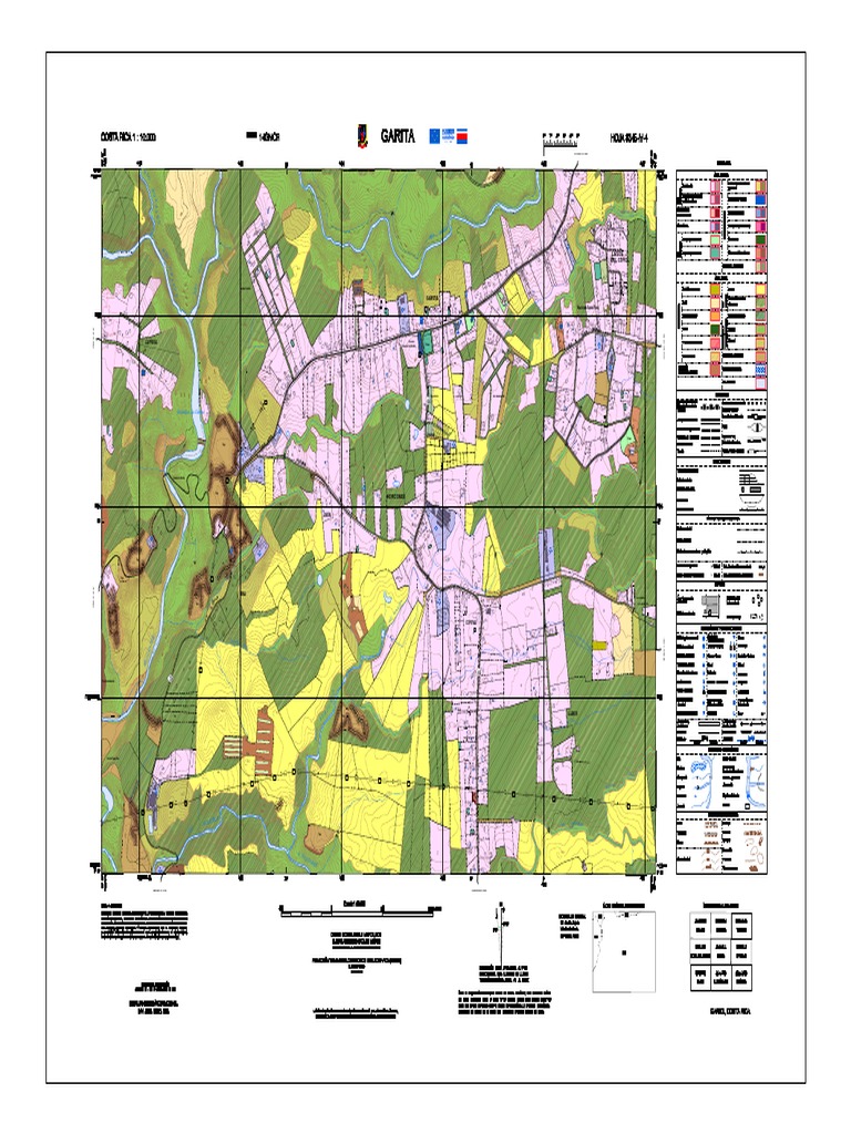 Mapa La Garita. Costa Rica | PDF