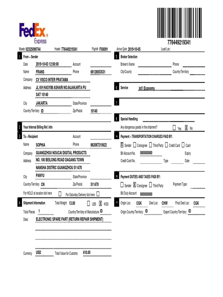 Awb | PDF | Banking | Business