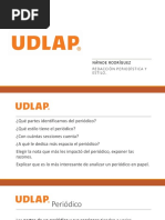 Estructura y Partes de un Diario | PDF | Publicación | Periódicos