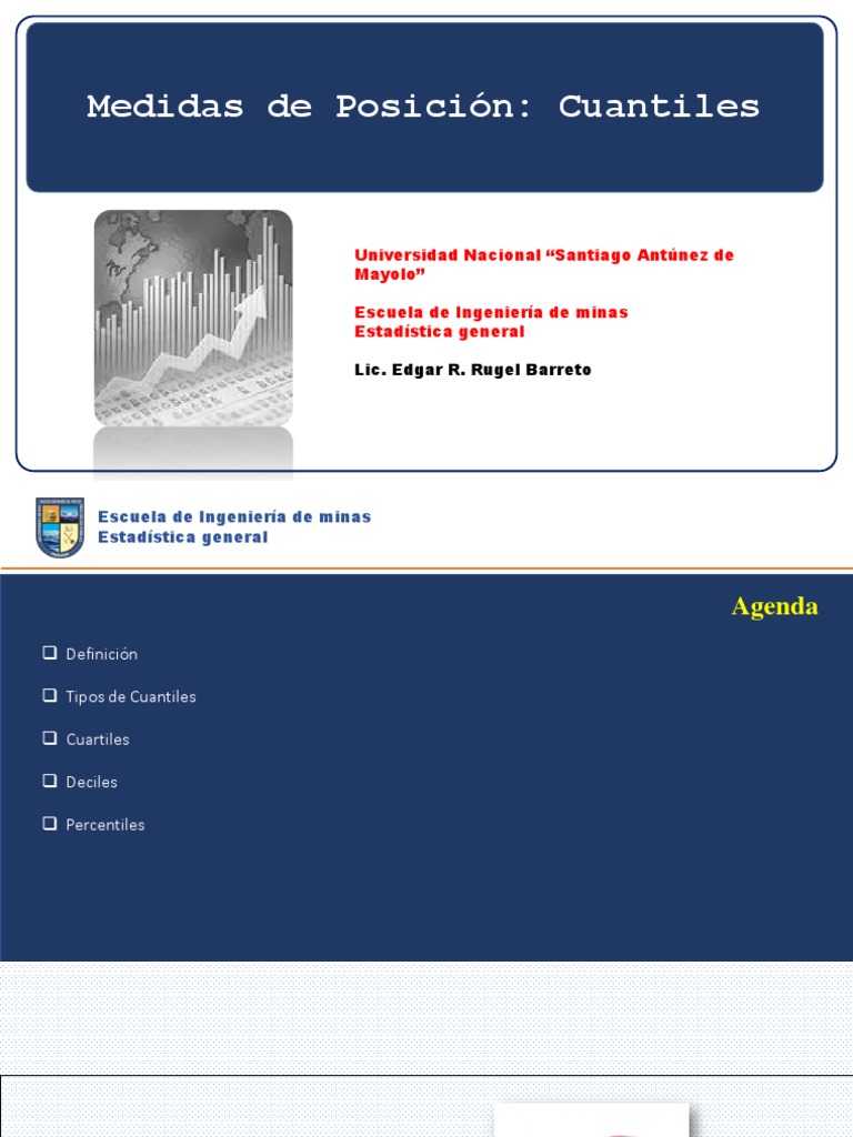 Cuantiles: Cuartiles, Deciles y Percentiles | PDF | Cuantil | Análisis ...