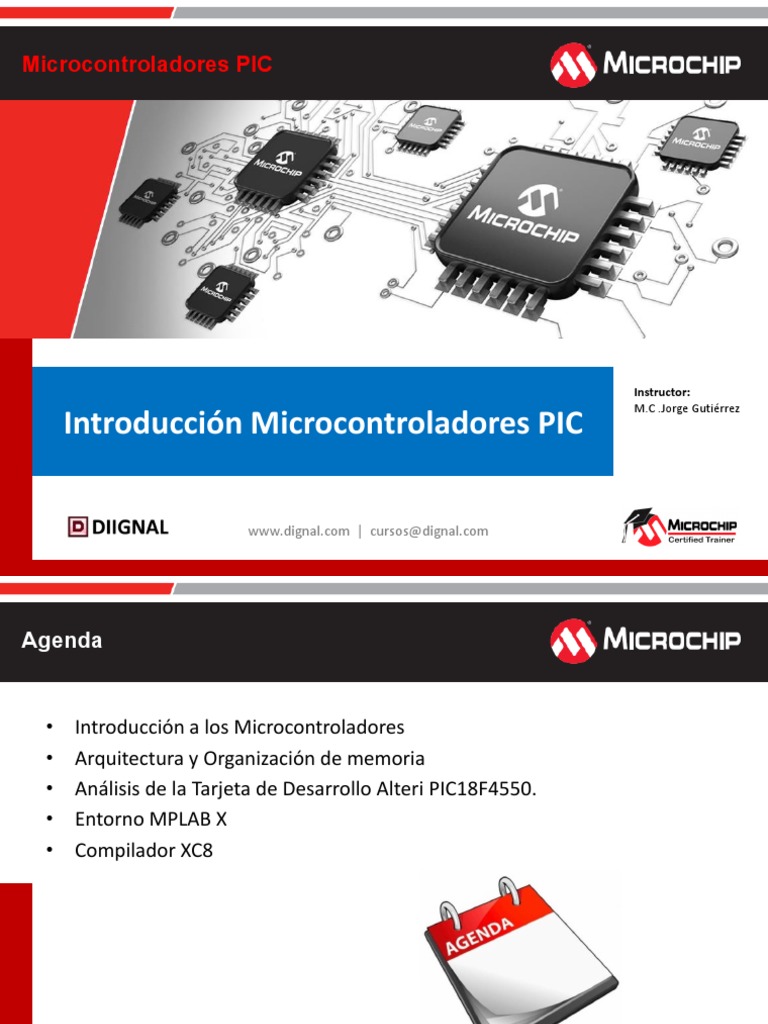 1 Introduccion A Los Microcontroladores PIC PDF | Microcontrolador | C ...