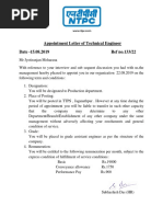 CTC Break Up For Appointment Letter | PDF | Salary | Public Finance