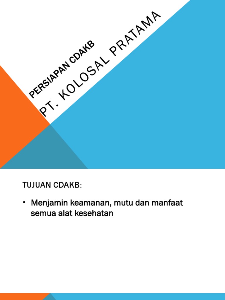 Persiapan Cdakb | PDF | Teknologi & Rekayasa