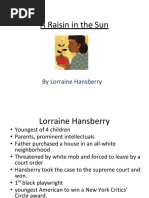 A Raisin in The Sun - Act 1 Full Summary | PDF