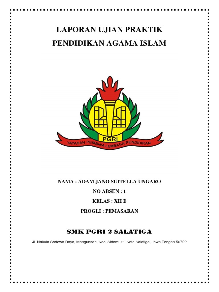 Laporan Ujian Praktik | PDF