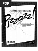 Pizzazz Pre-Algebra PDF | PDF | Fraction (Mathematics) | Rational Number