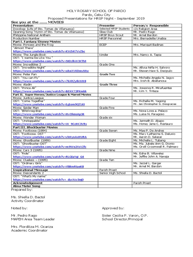 HRSP Night | PDF | Art