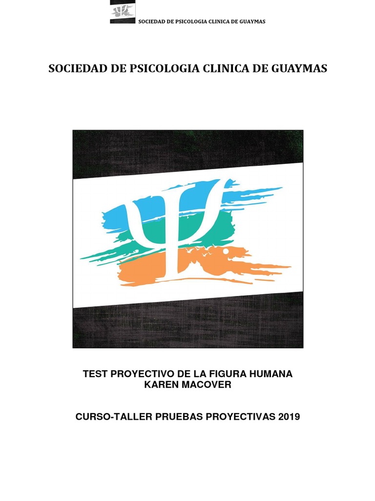 Test Figura Humana Machover Taller Pdf Pdf Masculinidad Hombre