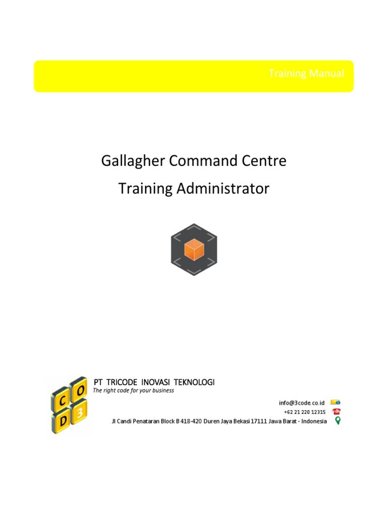 Gallagher Command Centre Training Administrator | PDF | Software ...