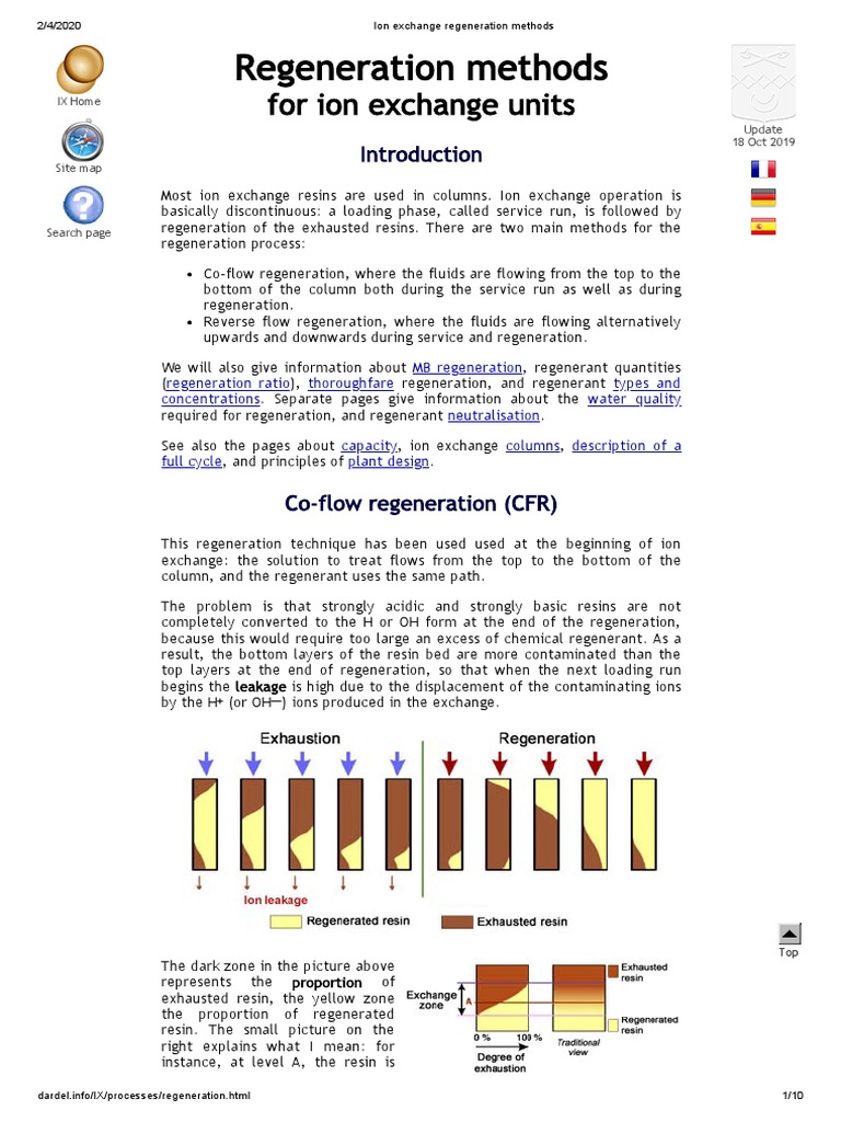 DM Plant Commissioning | PDF | Hydrochloric Acid | Ion Exchange
