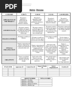 Group Reporting Rubrics | PDF | Behavior Modification | Communication