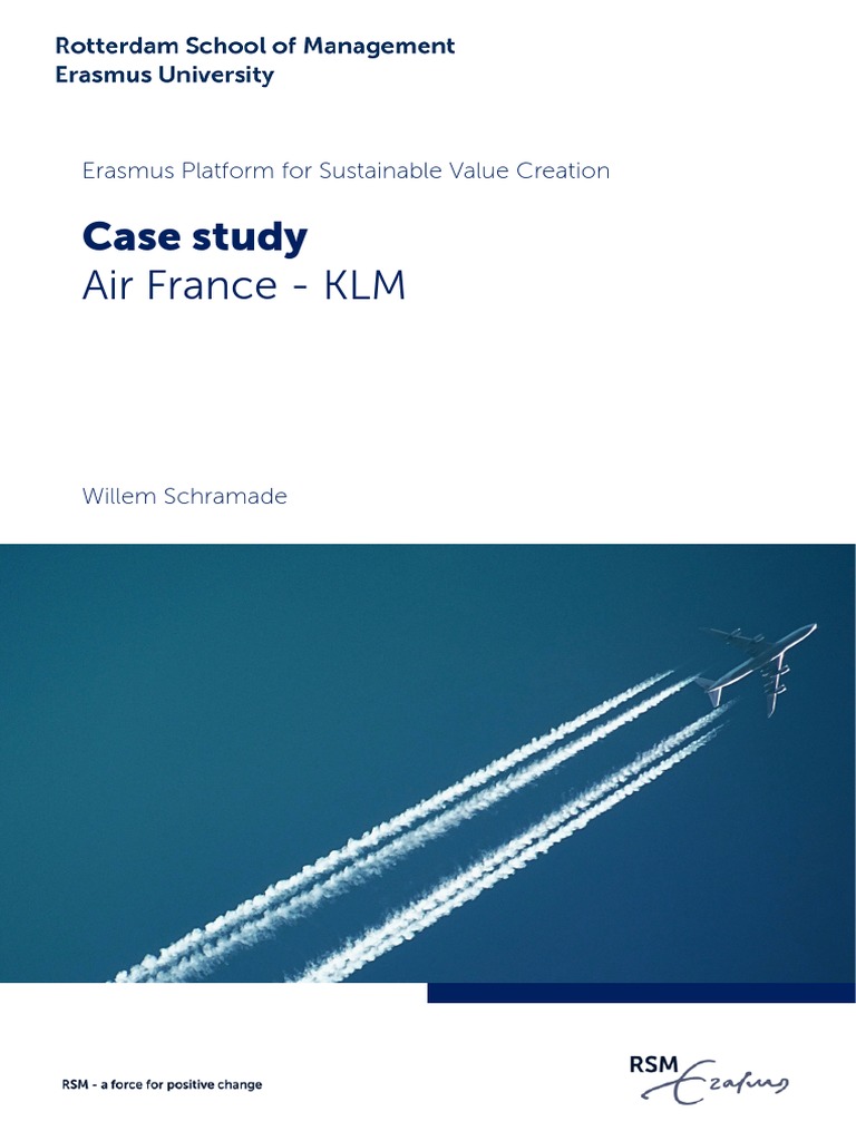 Case Study KLM PDF | PDF | Beta (Finance) | Sustainability