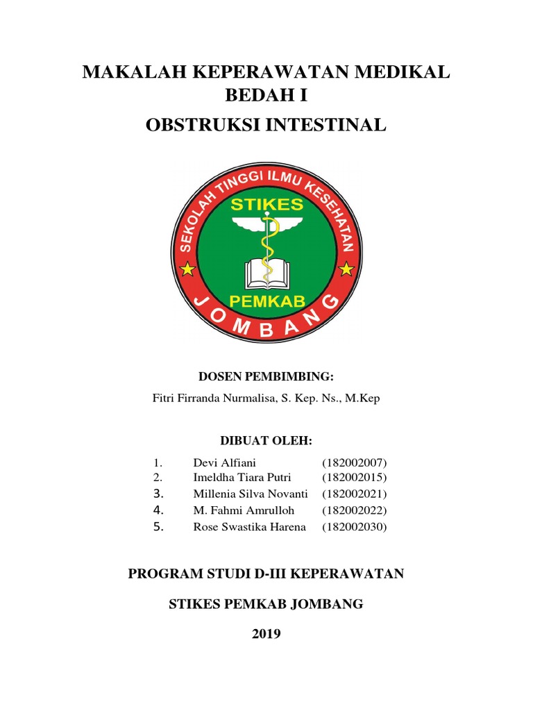 Makalah Obstruksi Intestinal | PDF