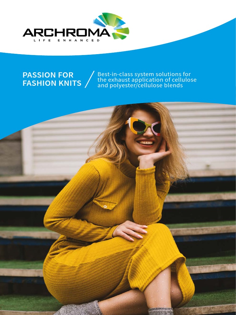 Archroma - Passion For Fashion Knits - 190606 | PDF | Dye | Spinning ...