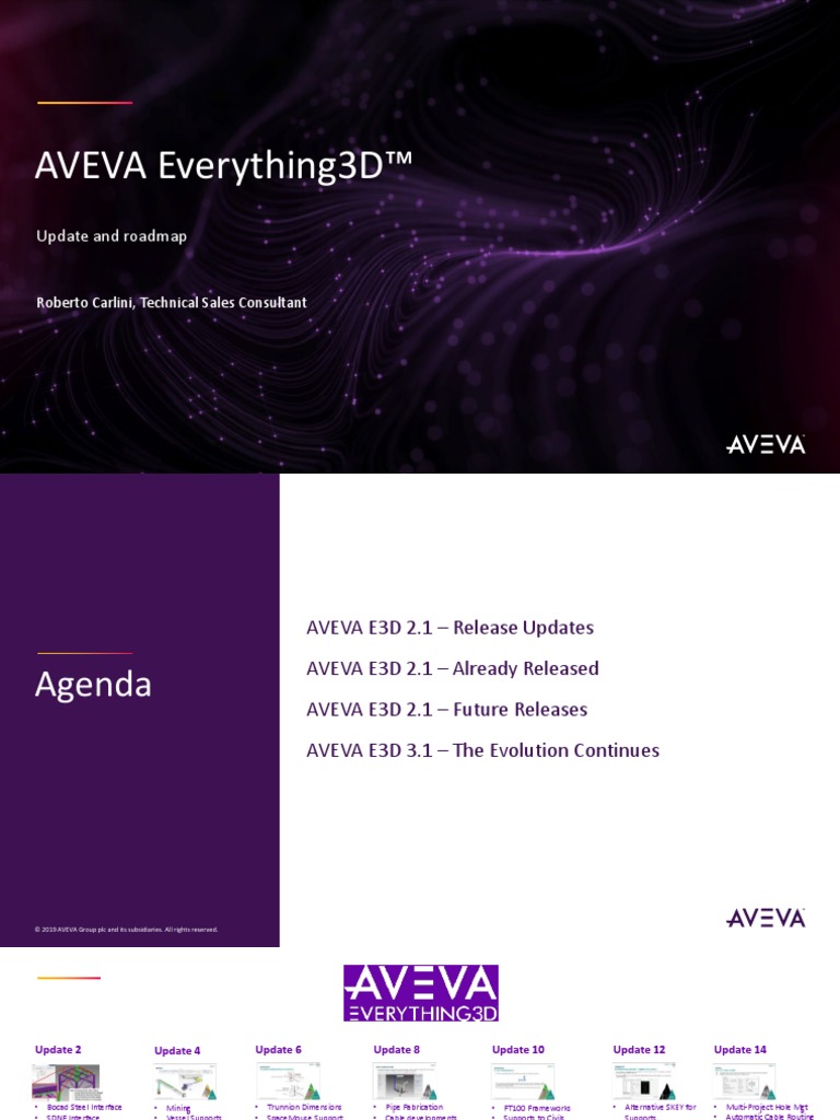 AVEVA E3D 3 - 1 - The Evolution Continues | PDF | 3 D Computer Graphics | Cloud Computing