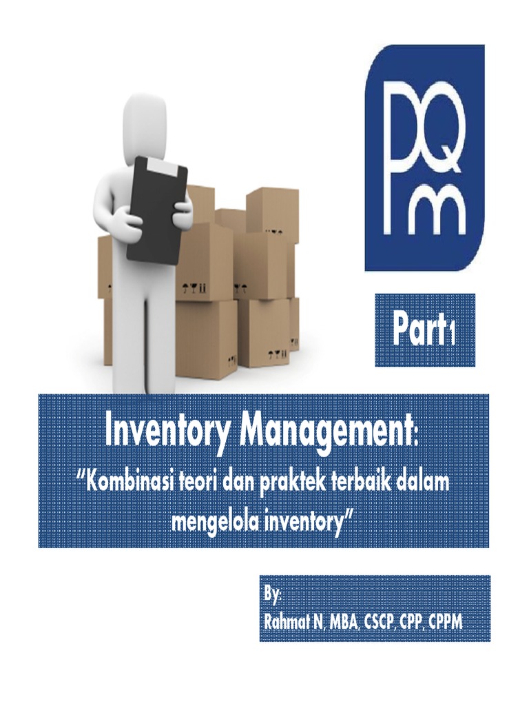 Inventory Management | PDF | Inventory | Production And Manufacturing