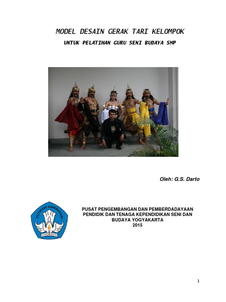 Model Desain Gerak Tari Kelompok PDF | PDF