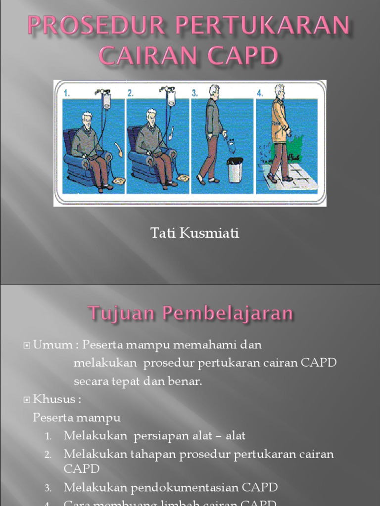 Prosedur Pertukaran Cairan CAPD | PDF | Sains & Matematika