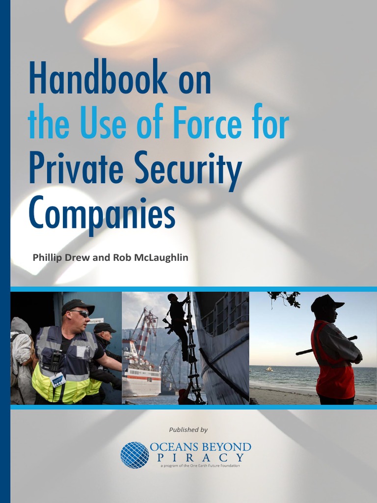 Handbook On The Use of Force For Private PDF | PDF | Deadly Force ...