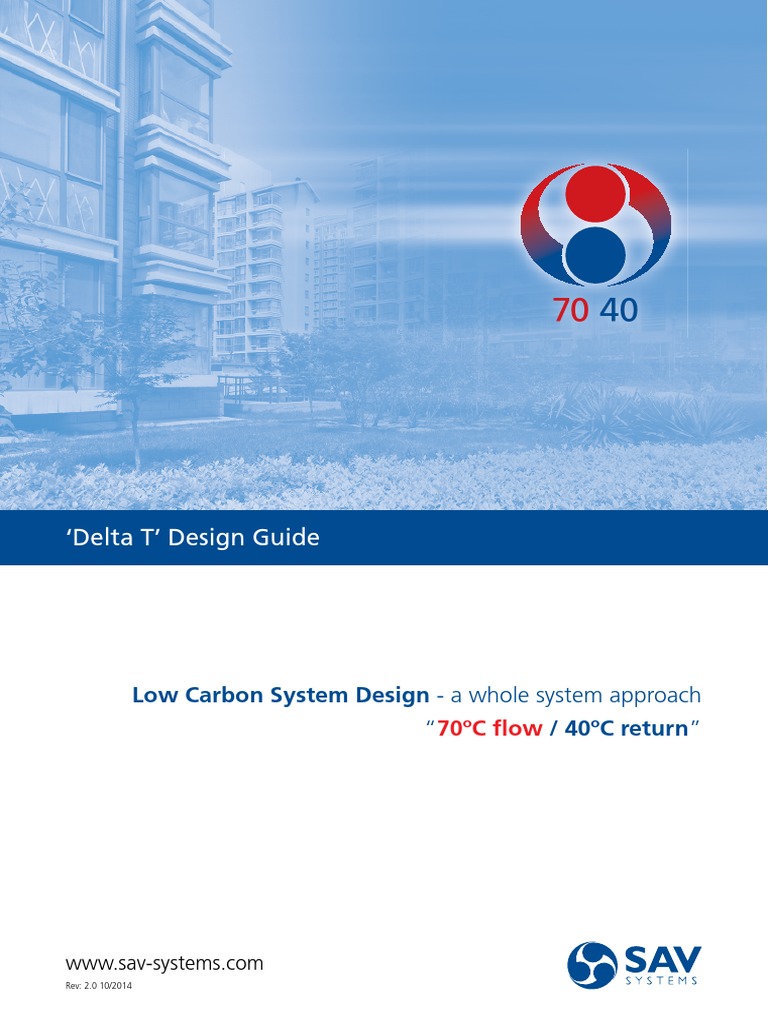 Delta T Design Guide for Heating Systems | PDF | Cogeneration | Valve